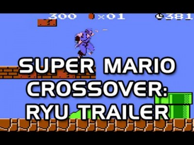 Super Mario Bros. Crossover – Ryu Hayabusa Trailer – Exploding Rabbit